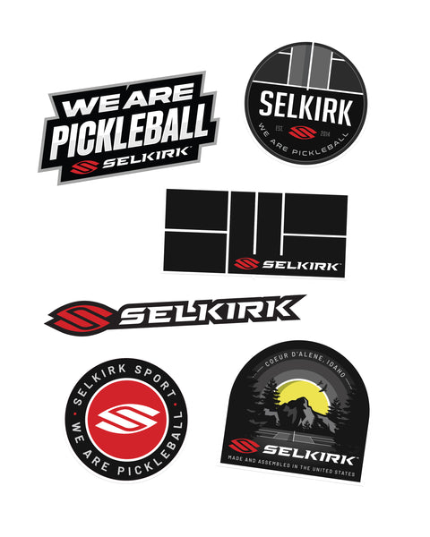 Selkirk Sport Two-Tone Stickers | Selkirk Sport - We Are Pickleball