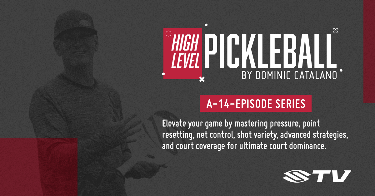 High Level Pickleball with Dominic Catalano | Selkirk Sport - We Are ...
