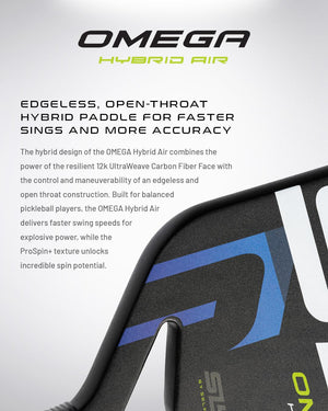 SLK OMEGA Hybrid Air | Selkirk Sport - We Are Pickleball